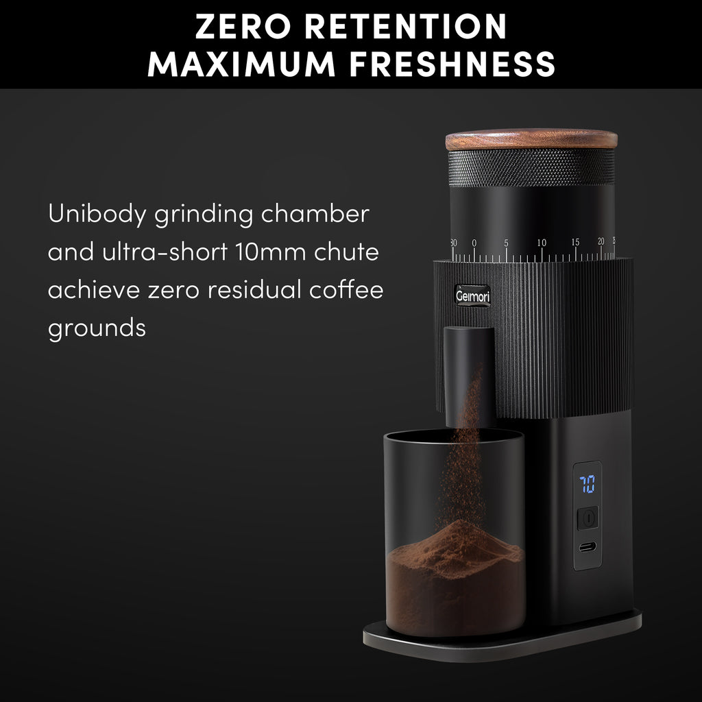 Geimori T38-The True Pro Grade Portable Coffee Grinder with 38mm Conic