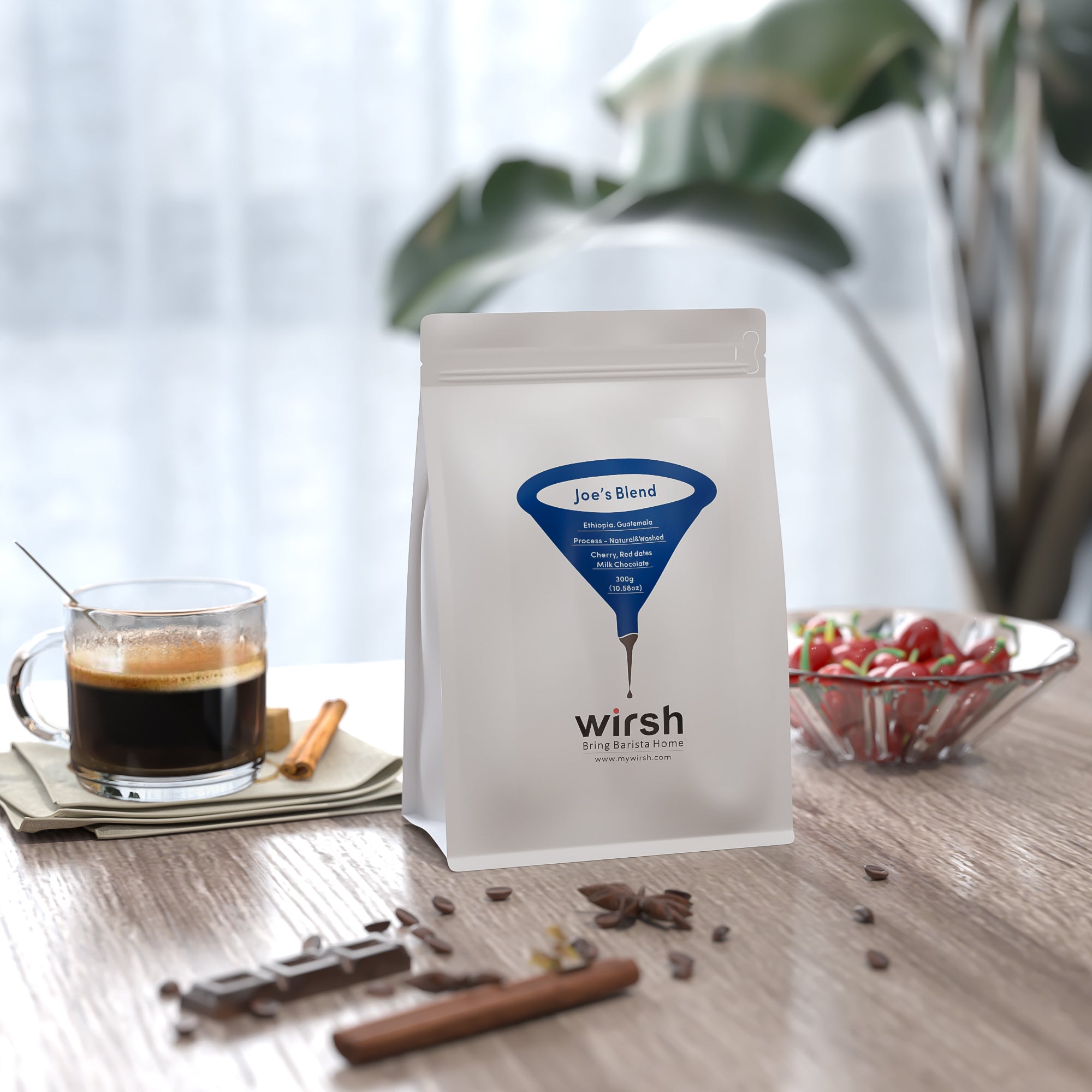 US Brewer's Cup Champion‘s Blend, Wirsh&Joe's Blend Whole Bean Coffee